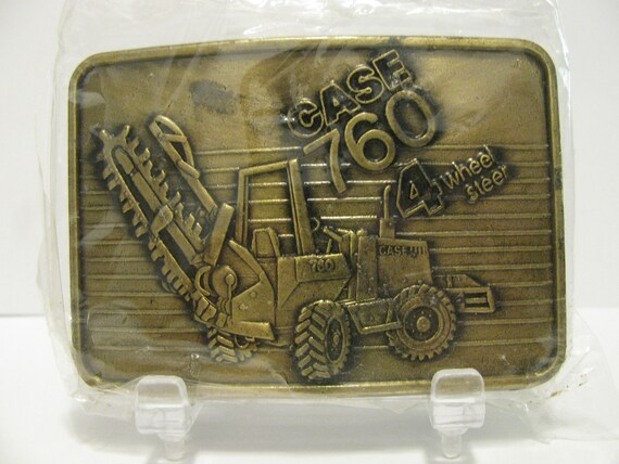 Case 760 4 Wheel Steer Trencher Tractor Backhoe Digger Brass | Etsy
