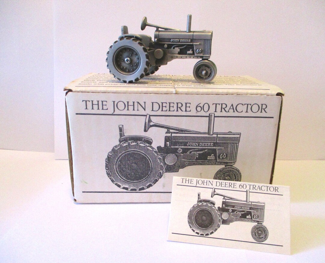 John Deere 1952-1956 Two-cylinder Model 60 Row Crop Tractor 1/43 Spec ...