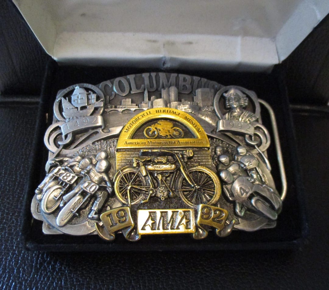 AMA American Motorcycle Association Heritage Museum Columbus Ohio Belt ...