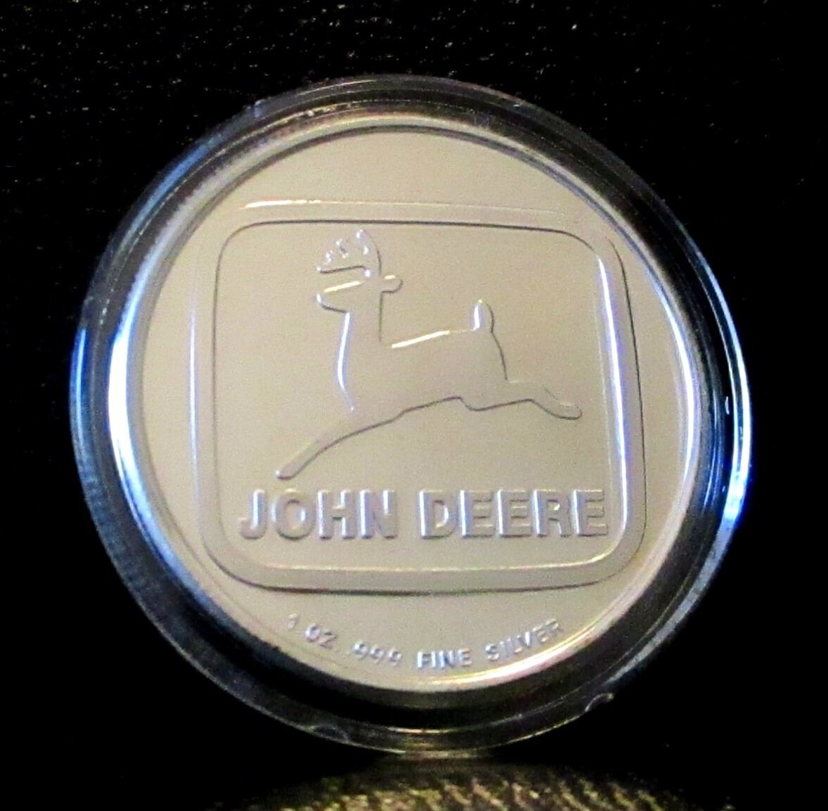 John Deere 1935-1952 Model b Two-cylinder Tractor .999 Fine Silver ...