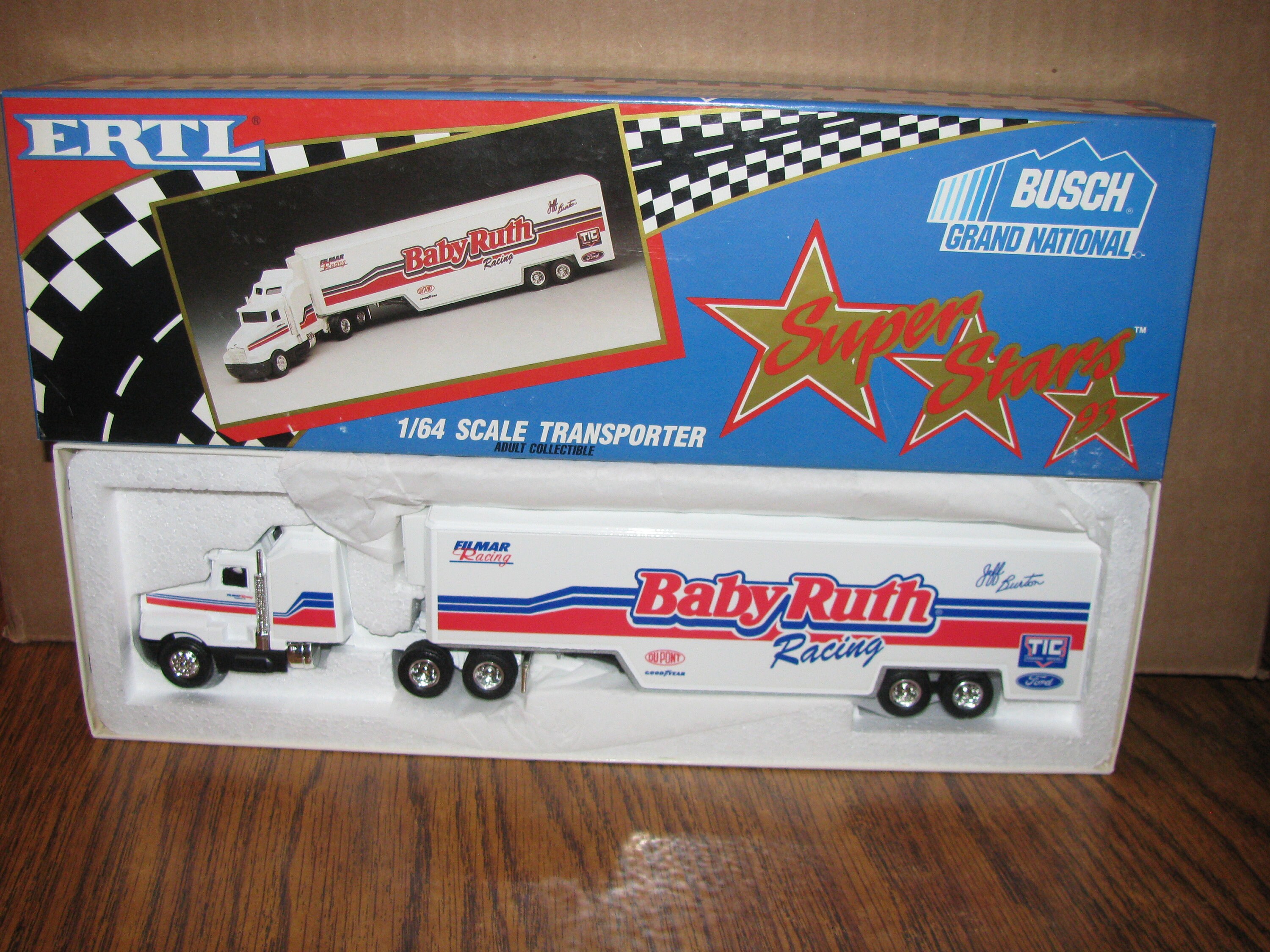 Ertl Super Stars 1993 Busch Grand National Baby Ruth Filmar Racing ...