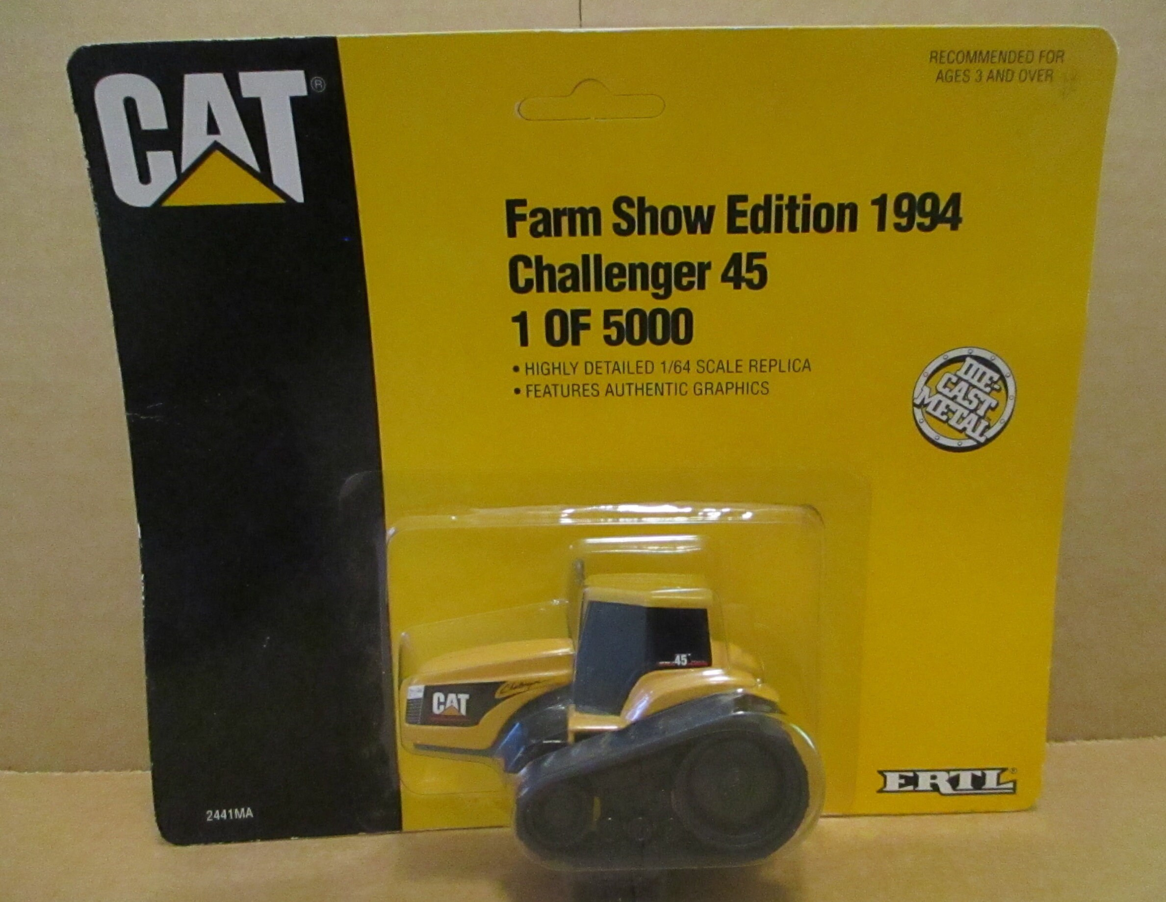 Caterpillar Cat Challenger 45 Track-type Ag Crawler Tractor 1/64 Ertl ...