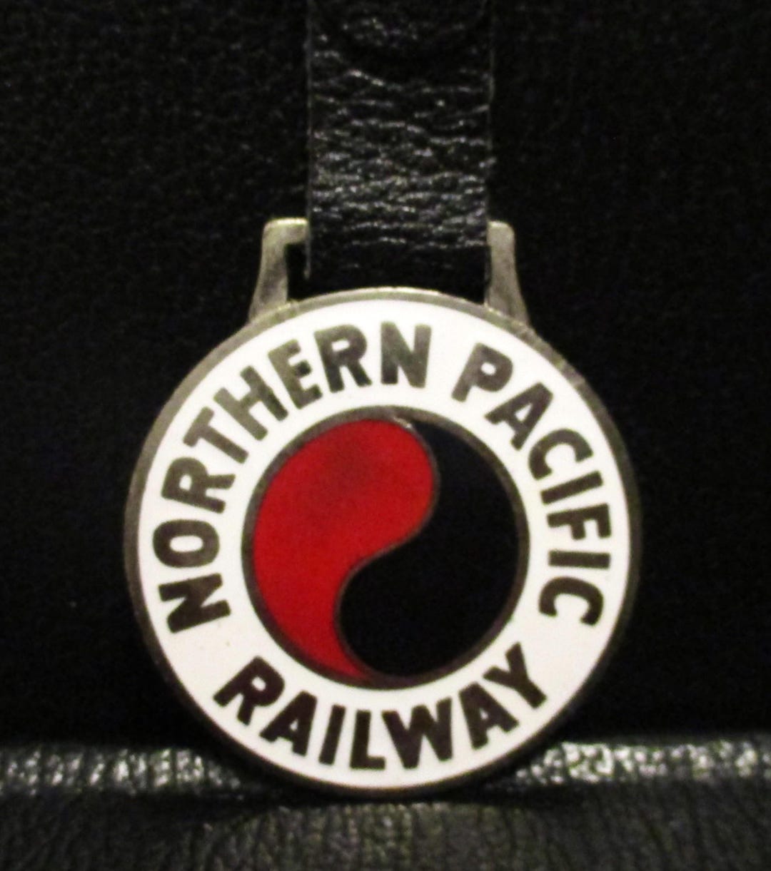 Northern Pacific NP Railway Railroad RR Trademark Logo Pocket Watch Fob ...