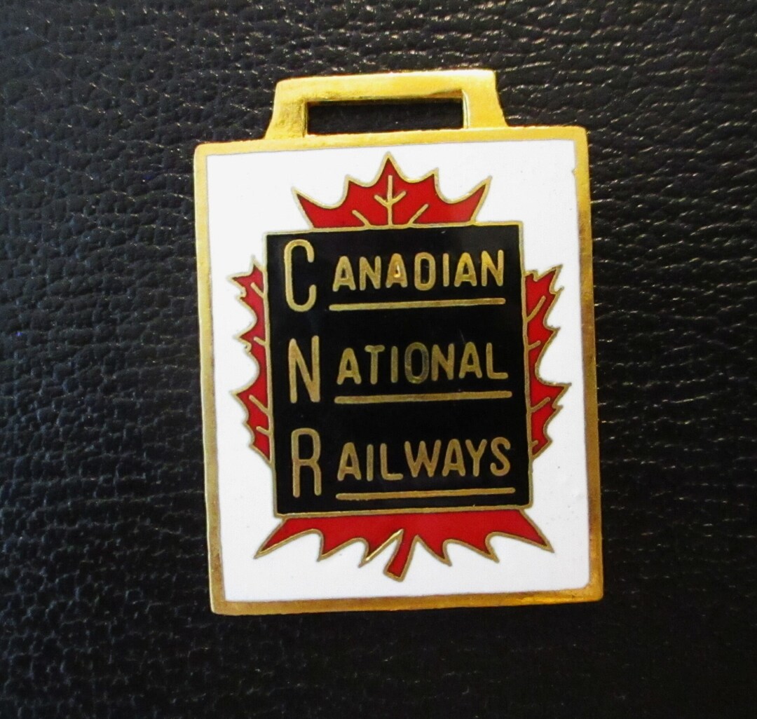 Canadian National Railways Company CNR Railroad RR Trademark Logo ...