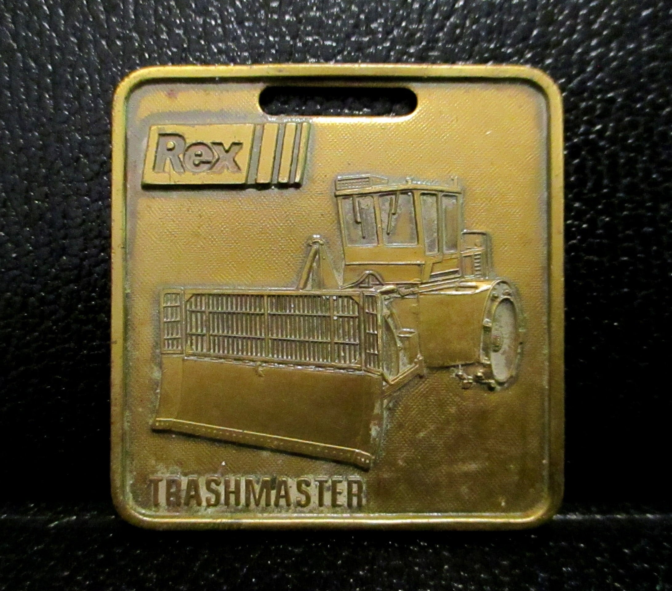 REX Trashmaster Compactor Crawler Tractor Advertising Promo Pocket ...