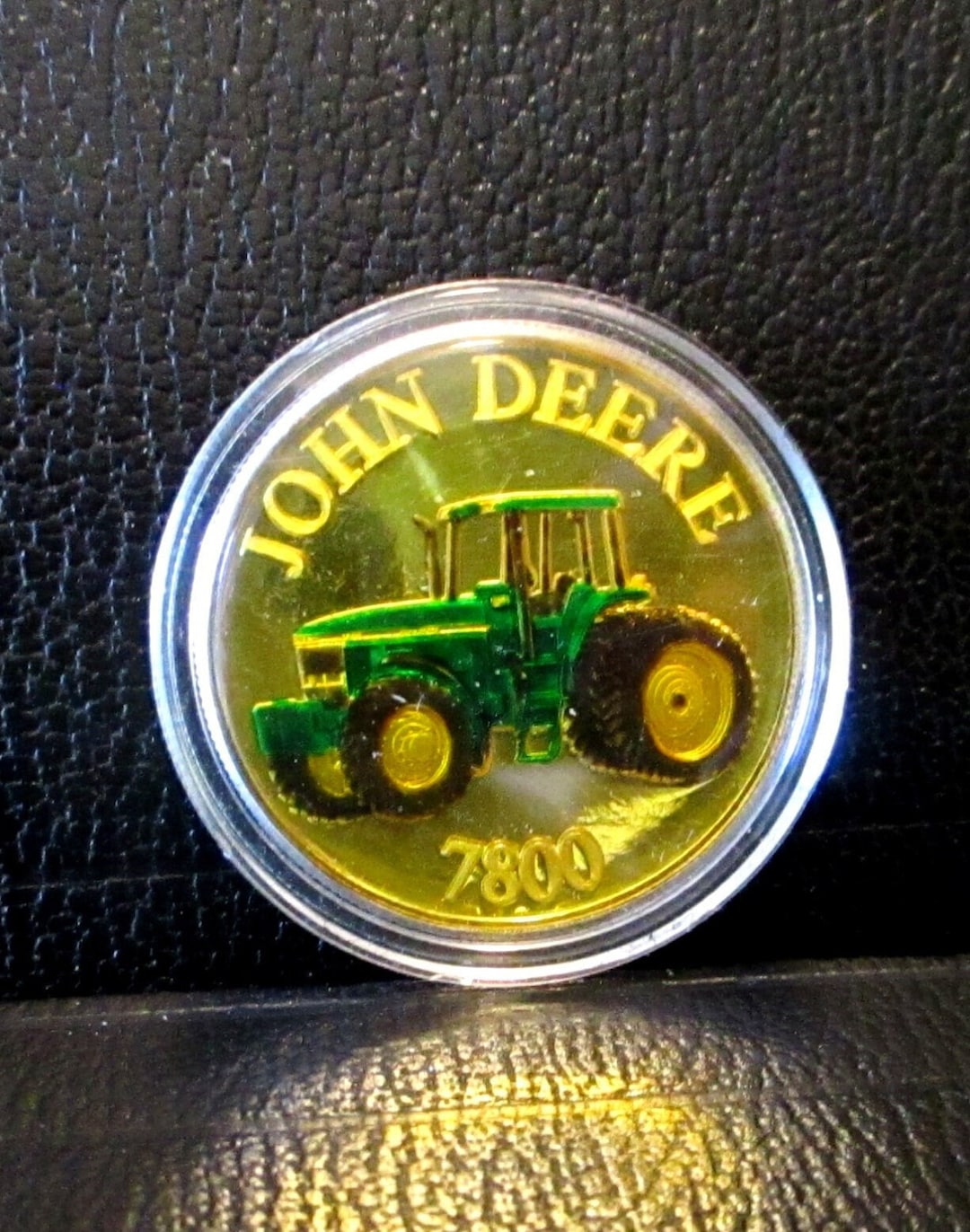 John Deere 1992-1996 Model 7800 Row Crop Tractor 1 OZ .999 Fine Colored ...