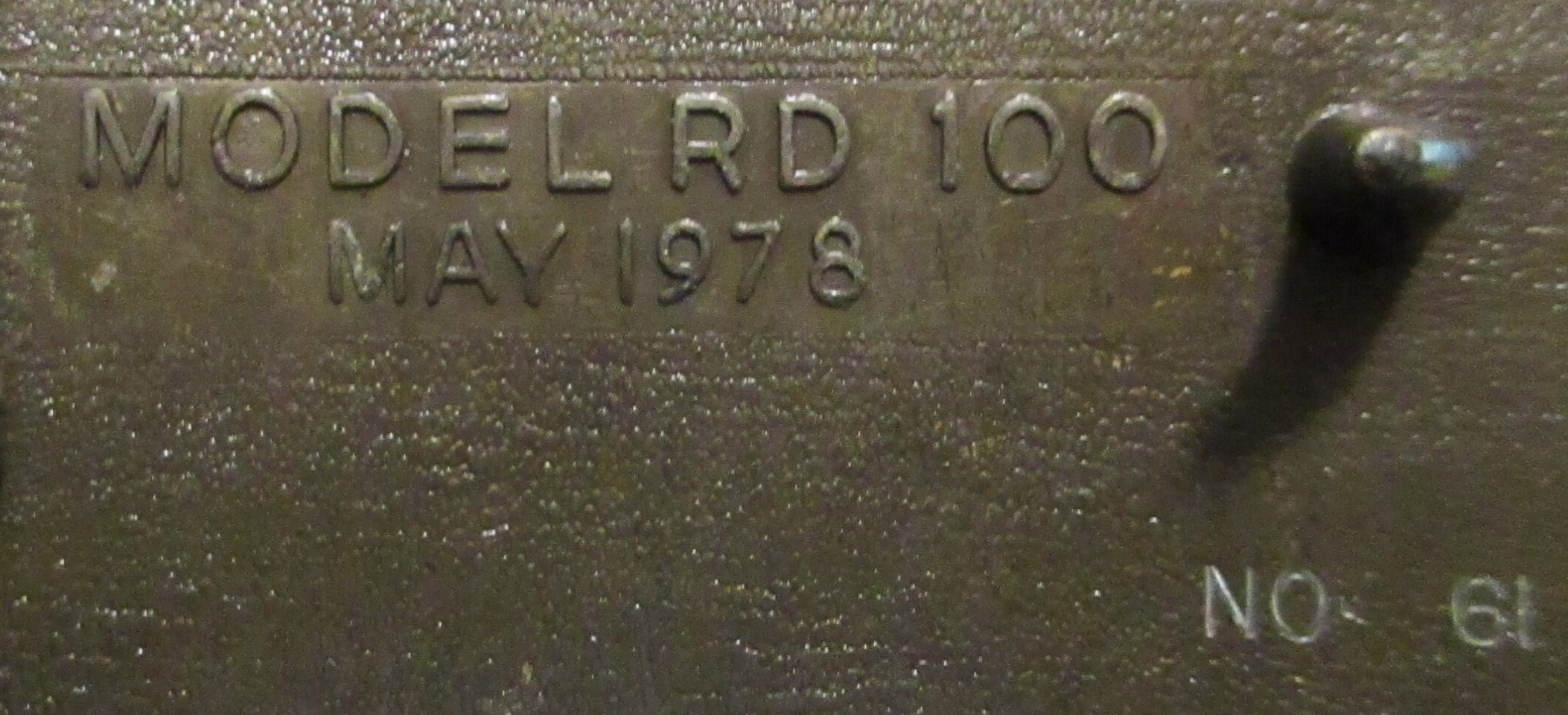 1978 Rimpull Model RD100 Haul Dump Truck Brass Belt Buckle Mining ...