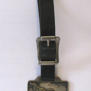 DART 600 Front End Wheel Loader Metal Pocket Watch Fob With Leather ...