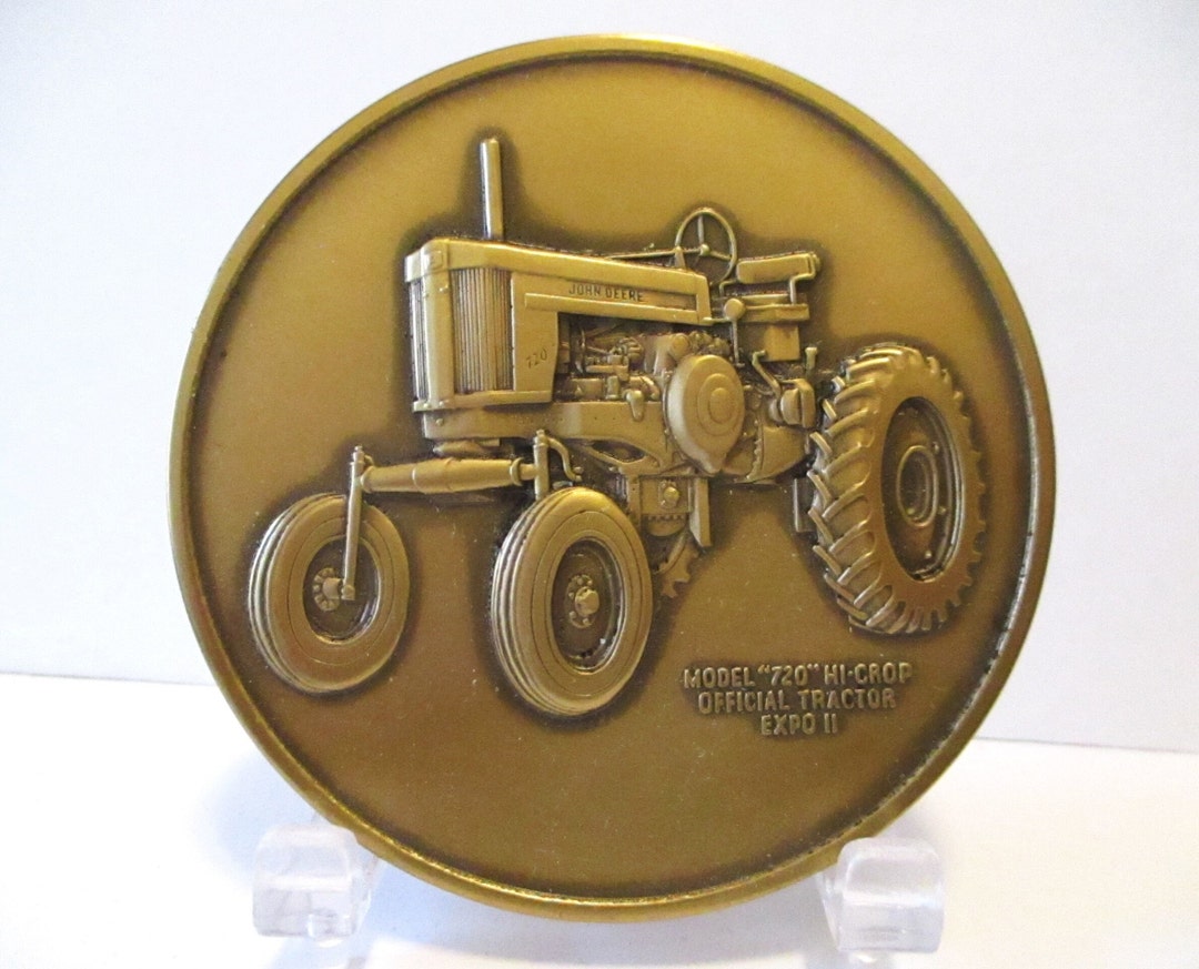 John Deere 720 High Crop Tractor 1990 Expo II Worlds Fair Two-cylinder ...