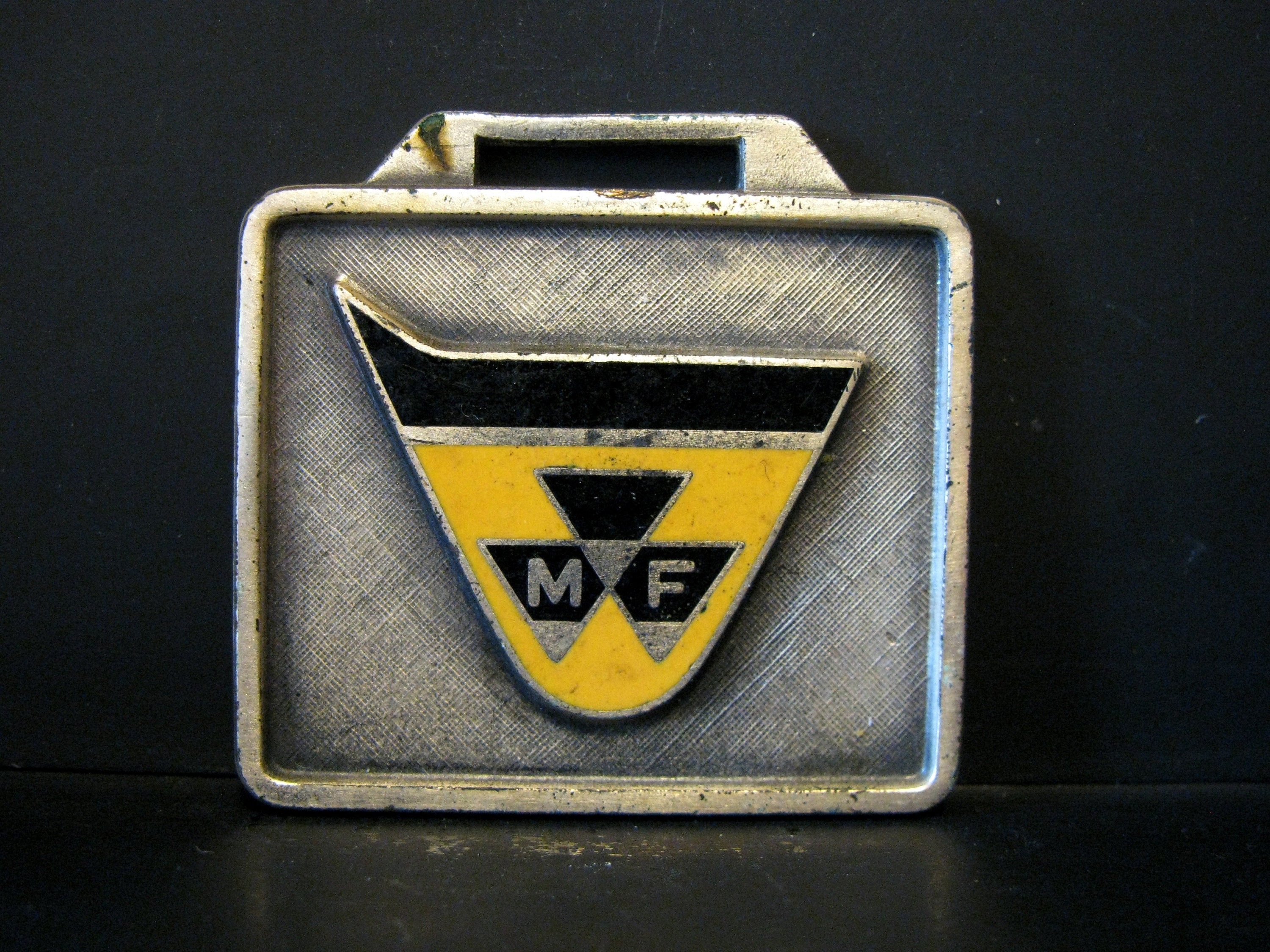 Massey Ferguson Tractor & MF Triangle Shield Trademark Logo Advertising ...