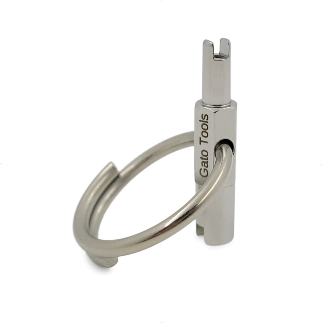 Pocket Valve Core Removal Tool Keychain - GATO Tools - Etsy