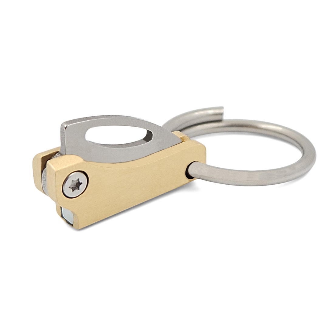 K20 TOOLS Keychain Box Opener Made of Stainless Steel Tiny Safe Package ...