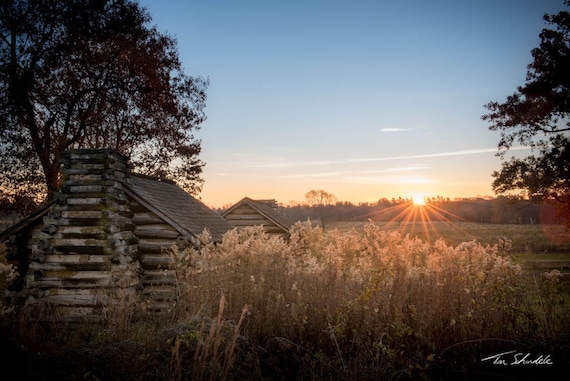 Sunrise at Valley Forge Landscape Photograph Photo - Etsy