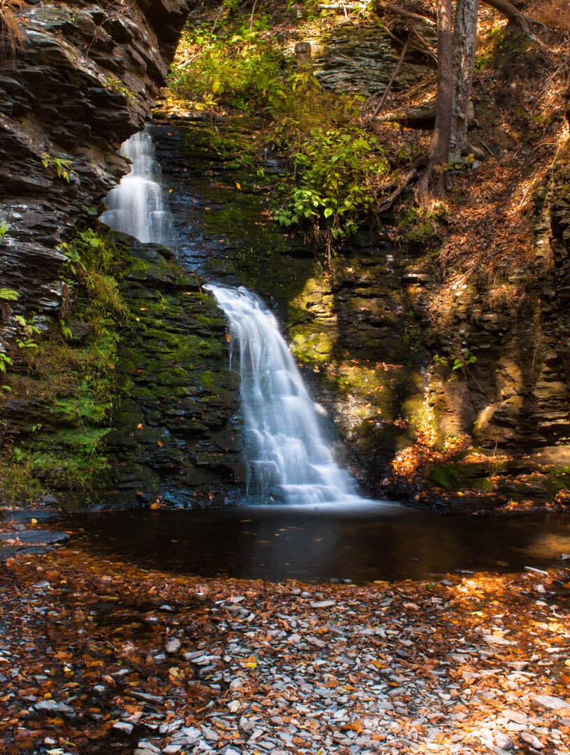 Bride Veil Falls at Bushkill Falls * Waterfall Photograph * Fall ...