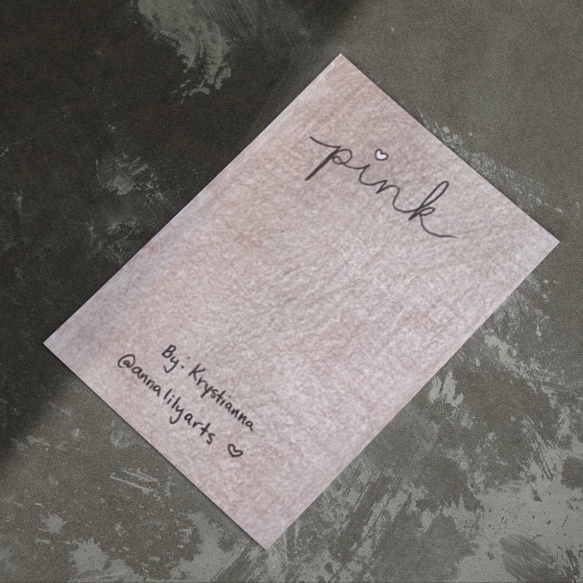 My Pink Zine - Printable 1-page Mini Zine (digital Download) - Etsy