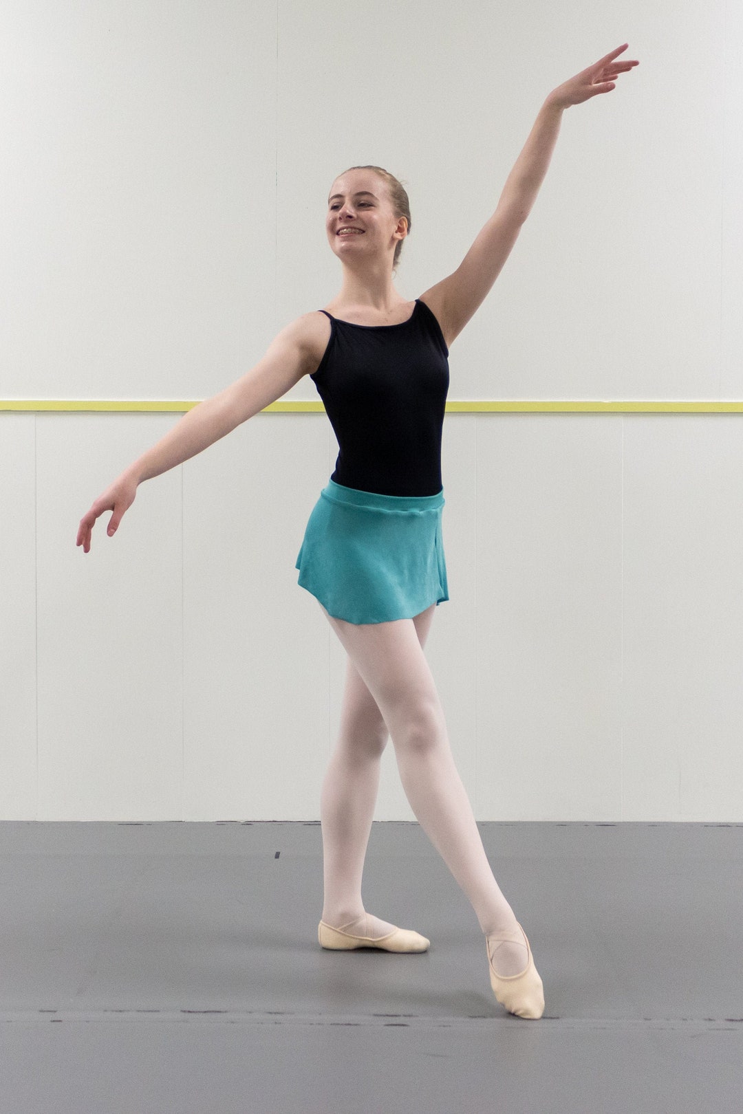 Child's Short Ballet Skirt-teal - Etsy