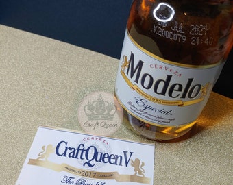 Custom Modelo Beer Labels , Personalized Beer, Cerveza, Personalized ...