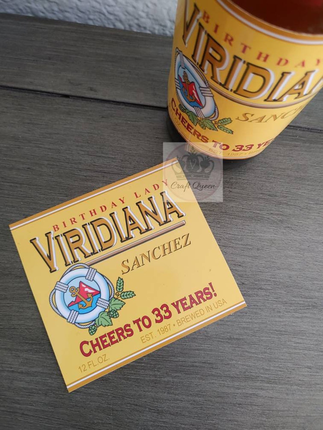 Beer Custom Labels - Etsy