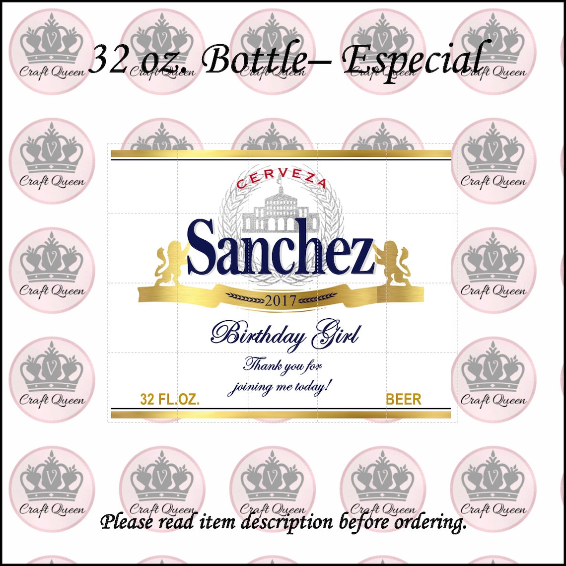 Beer Custom Labels - Etsy