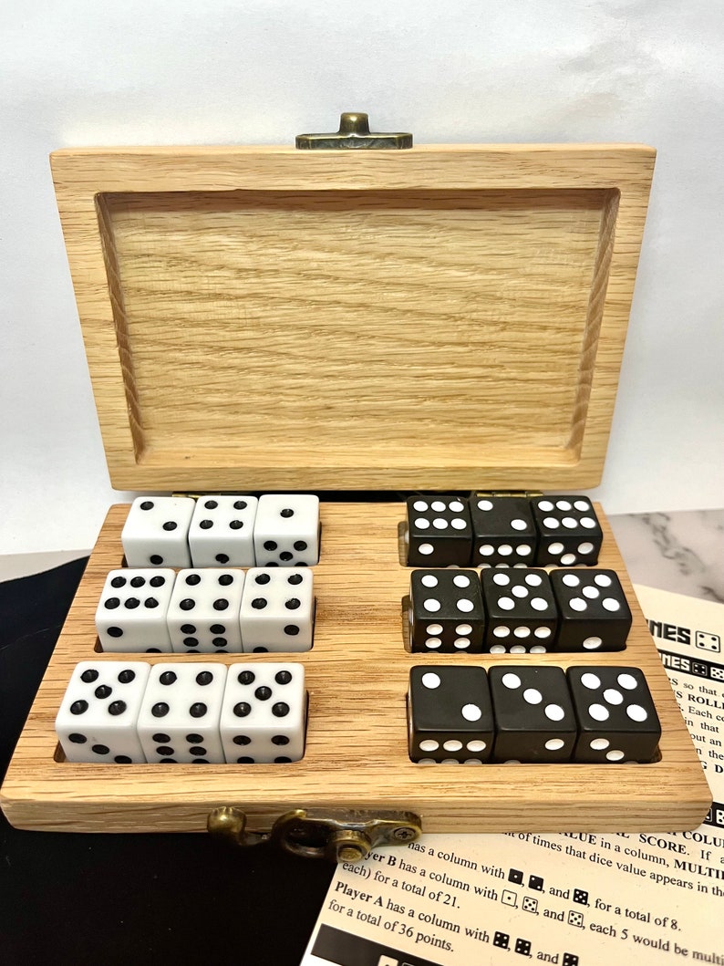 Lidded Knuckle Bones Game Set - Etsy