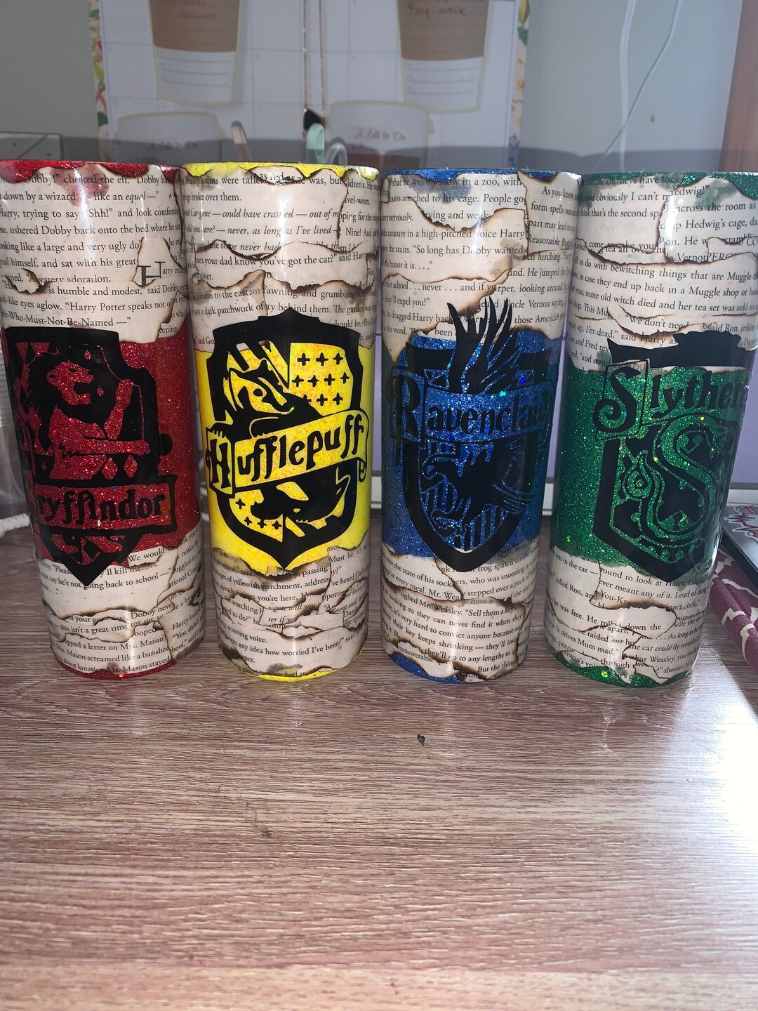 Wizard Magic House Glitter Tumblers - Etsy