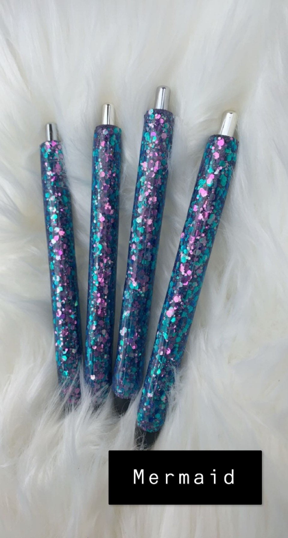 Glitter Ink Pens Holiday Glitter Inkjoy Gel Pens Crafting - Etsy UK