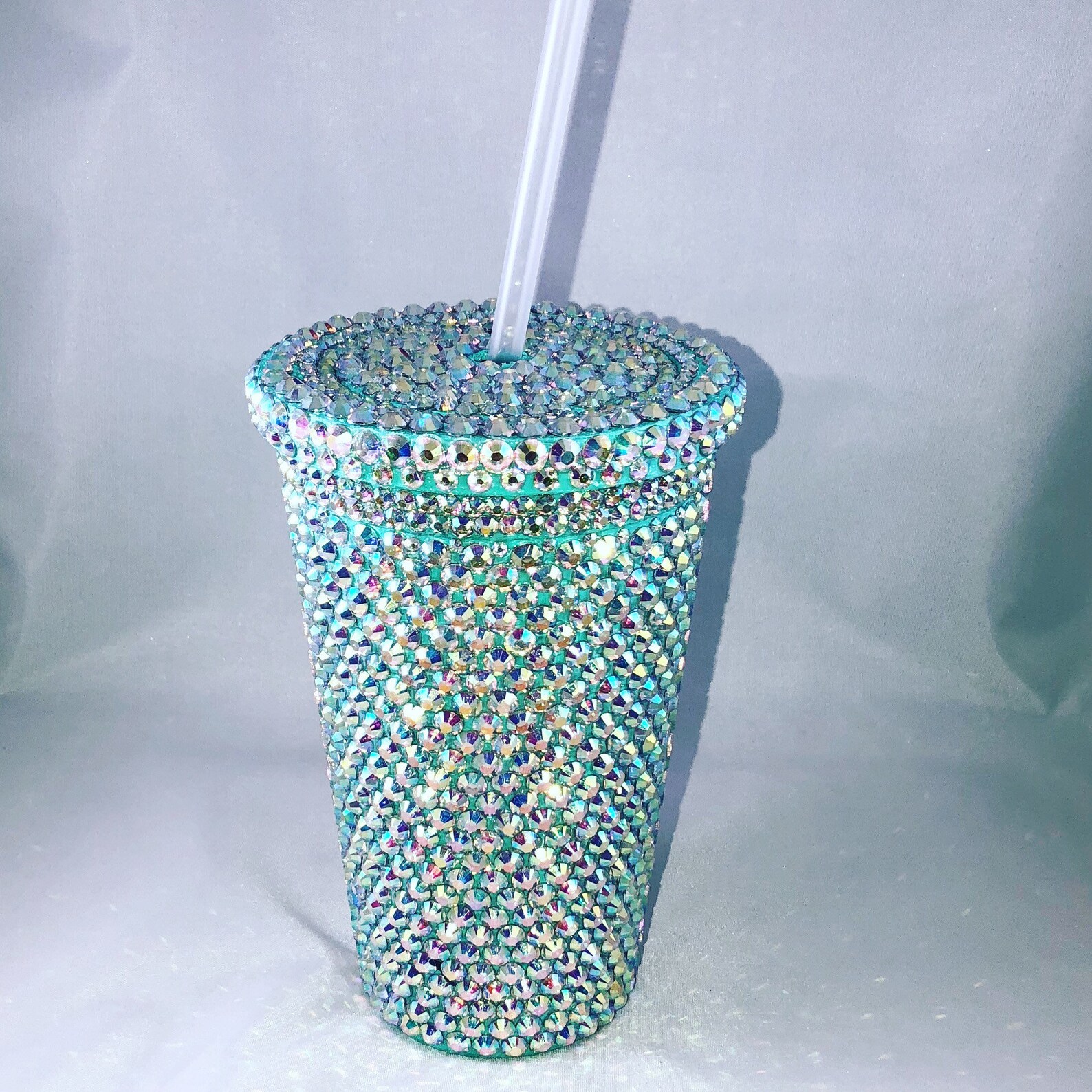 Rhinestone Acrylic Tumbler - Etsy