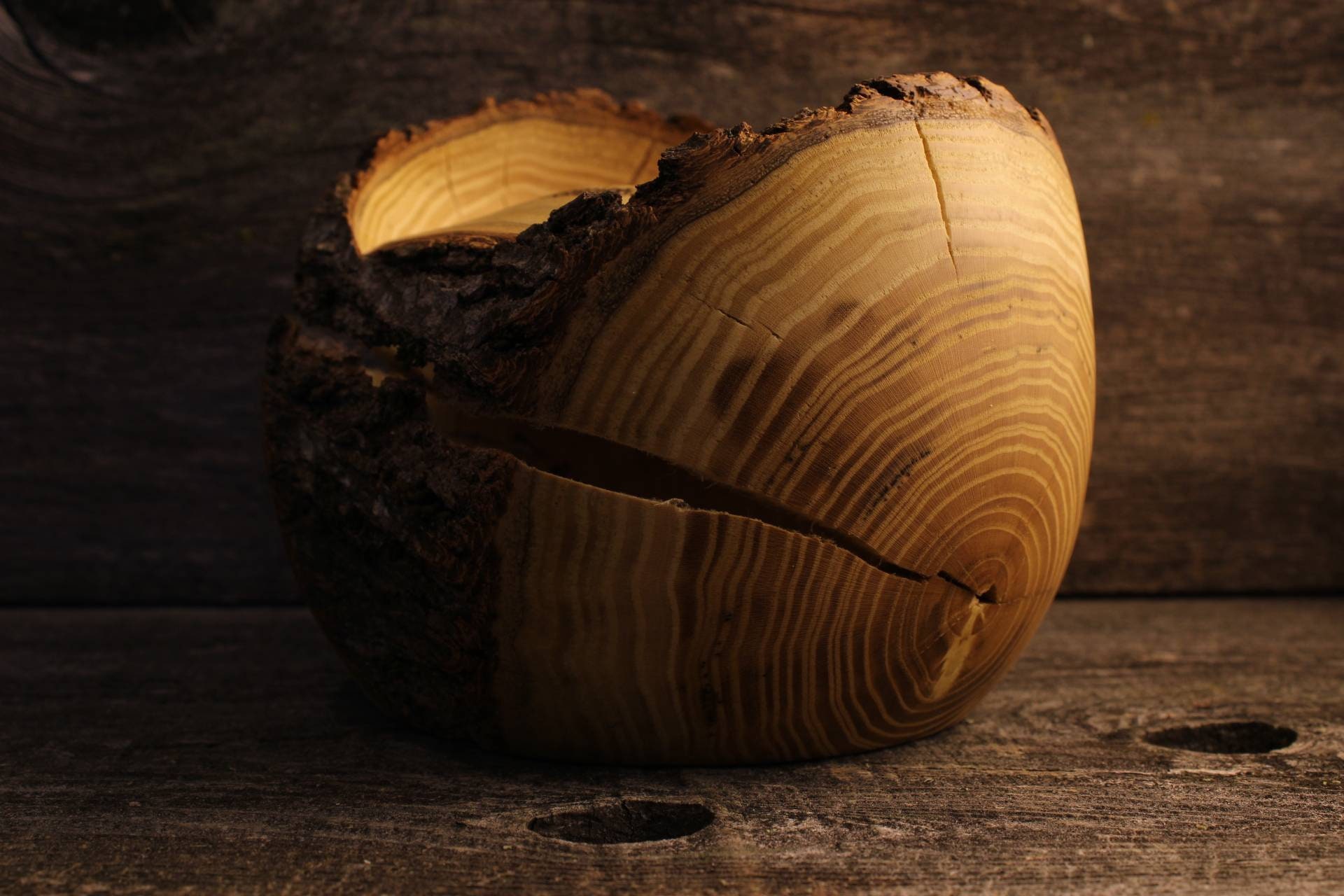 Hand Crafted Wooden Hollow Form - Etsy