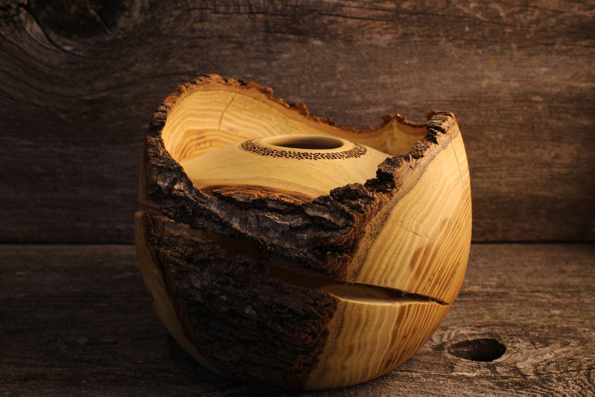 Hand Crafted Wooden Hollow Form - Etsy