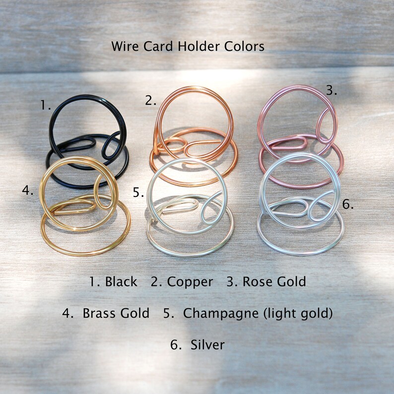 Small Round Card Holder Rustic Wedding Decor Bridal Shower | Etsy