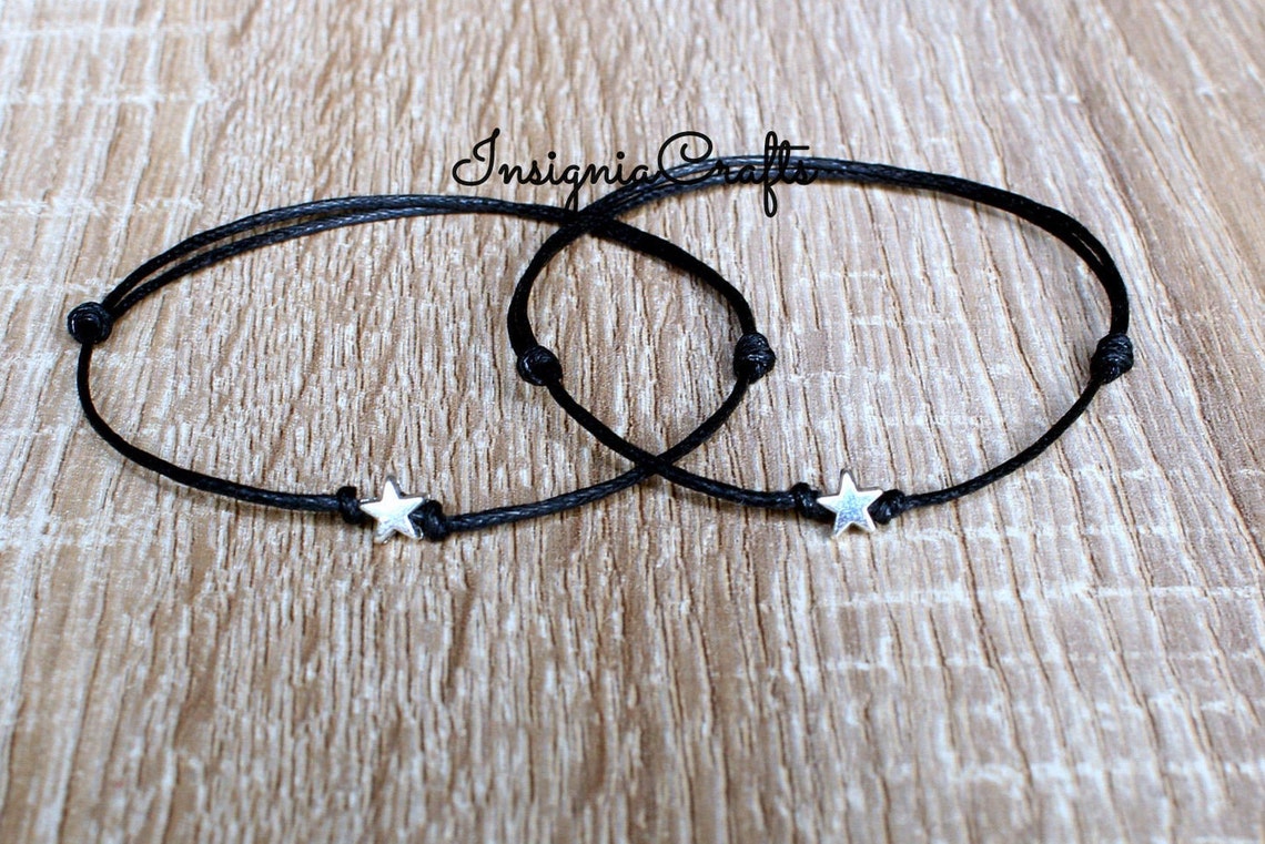 Brother Sister Gift Star Bracelet Matching Bracelet Distance - Etsy