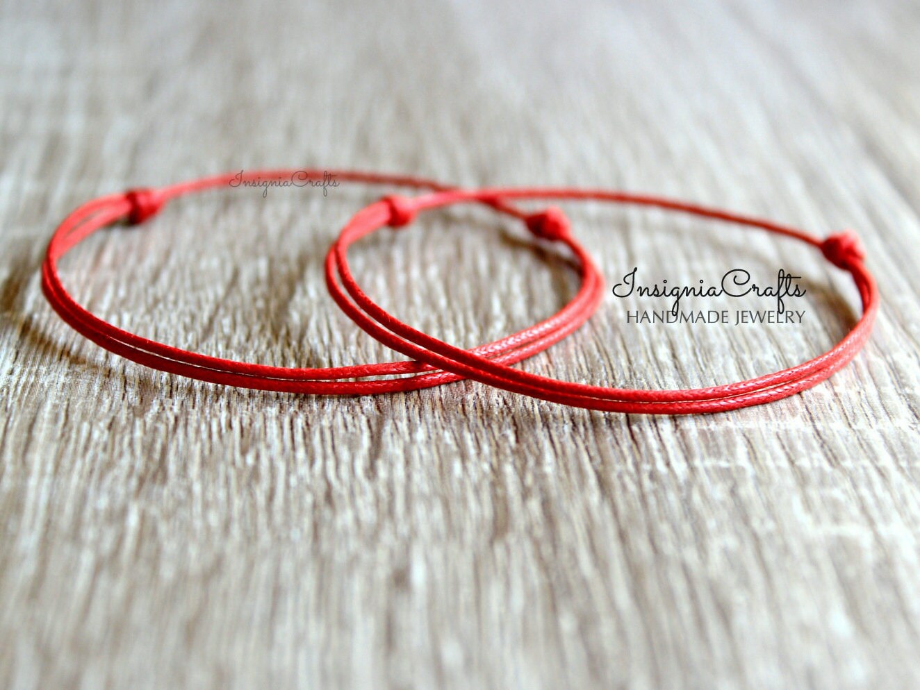 2x Red String Bracelet Red String of Fate Unisex Mens Bracelet | Etsy UK