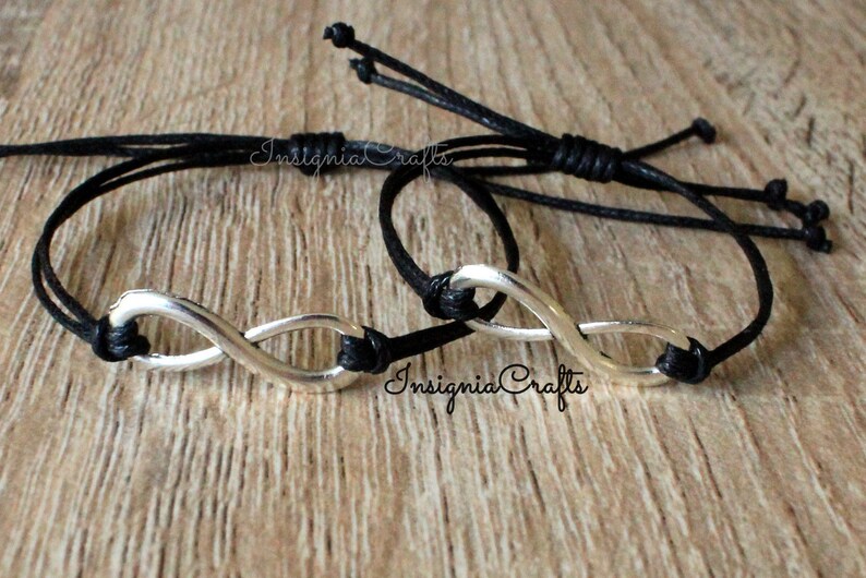 Brother Sister Gift Infinity Bracelet Matching Bracelet - Etsy