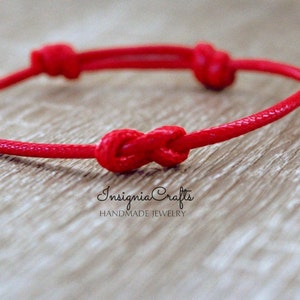Infinity Bracelets Red String Bracelet Boyfriend Girlfriend Mens ...