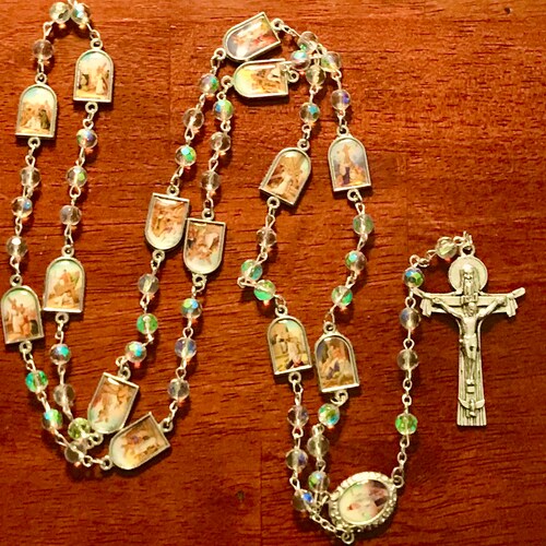 Stations of the Cross way of the Cross Chaplet or Wall | Etsy