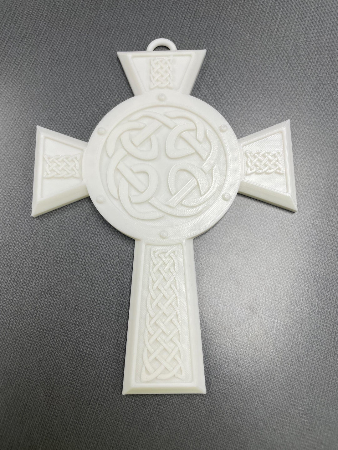3 D Printed Celtic Wall Cross 8 Inch (acrylic) - Etsy