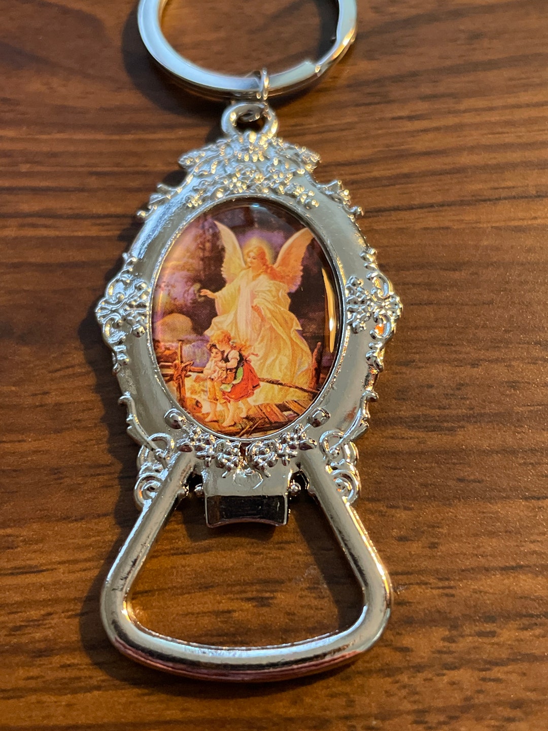 Guardian Angel Bottle Openner Key Chain (4 Inches Top to Bottom) - Etsy