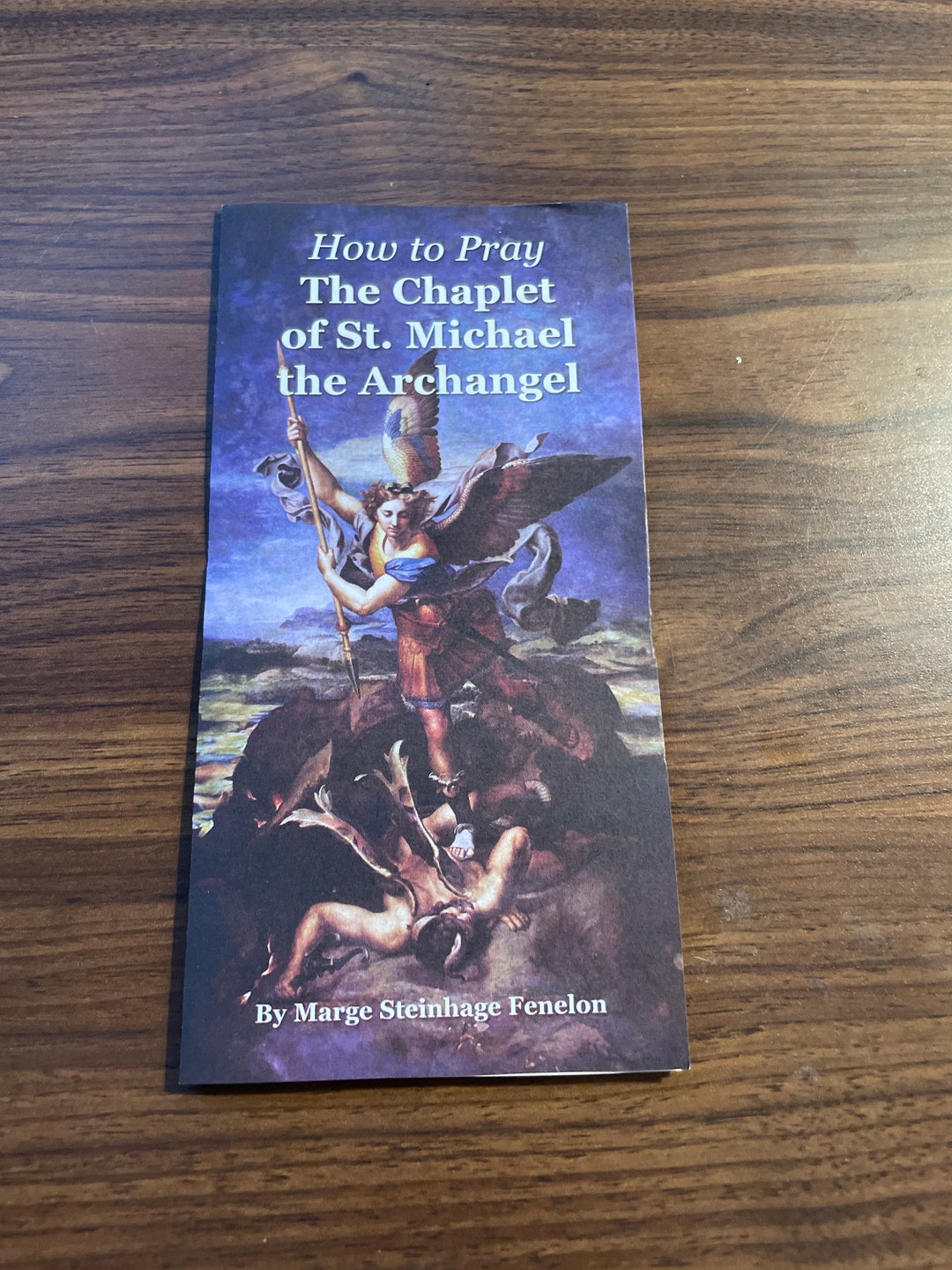 How to Pray the Chaplet of St. Michael the Archangel Pamphlet - Etsy