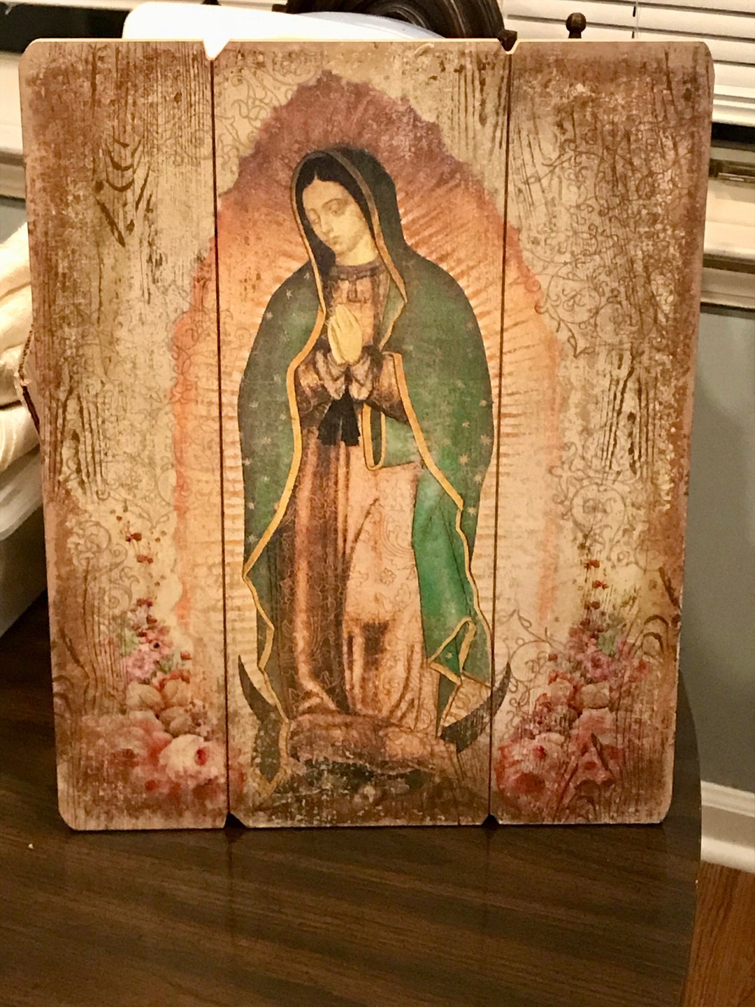 Our Lady of Guadalupe Pallet Sign - 12x15 Inch (brand New) - Etsy