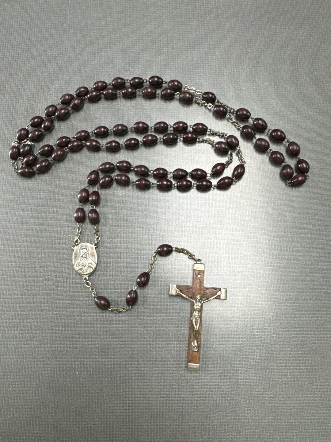 Vintage Franciscan Crown 7 Decade Rosary - Etsy