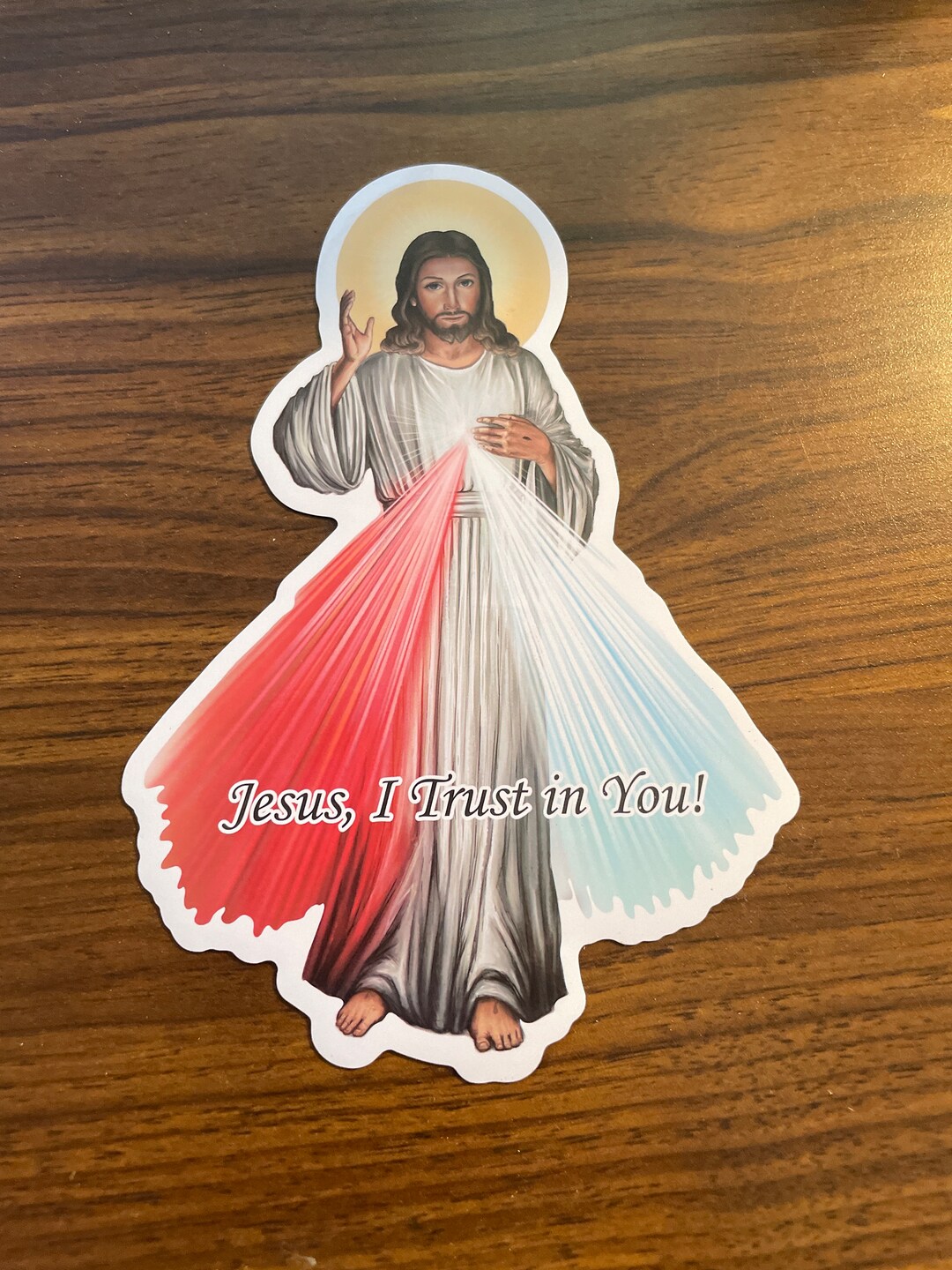 Divine Mercy Magnet (6 Inches) - Etsy