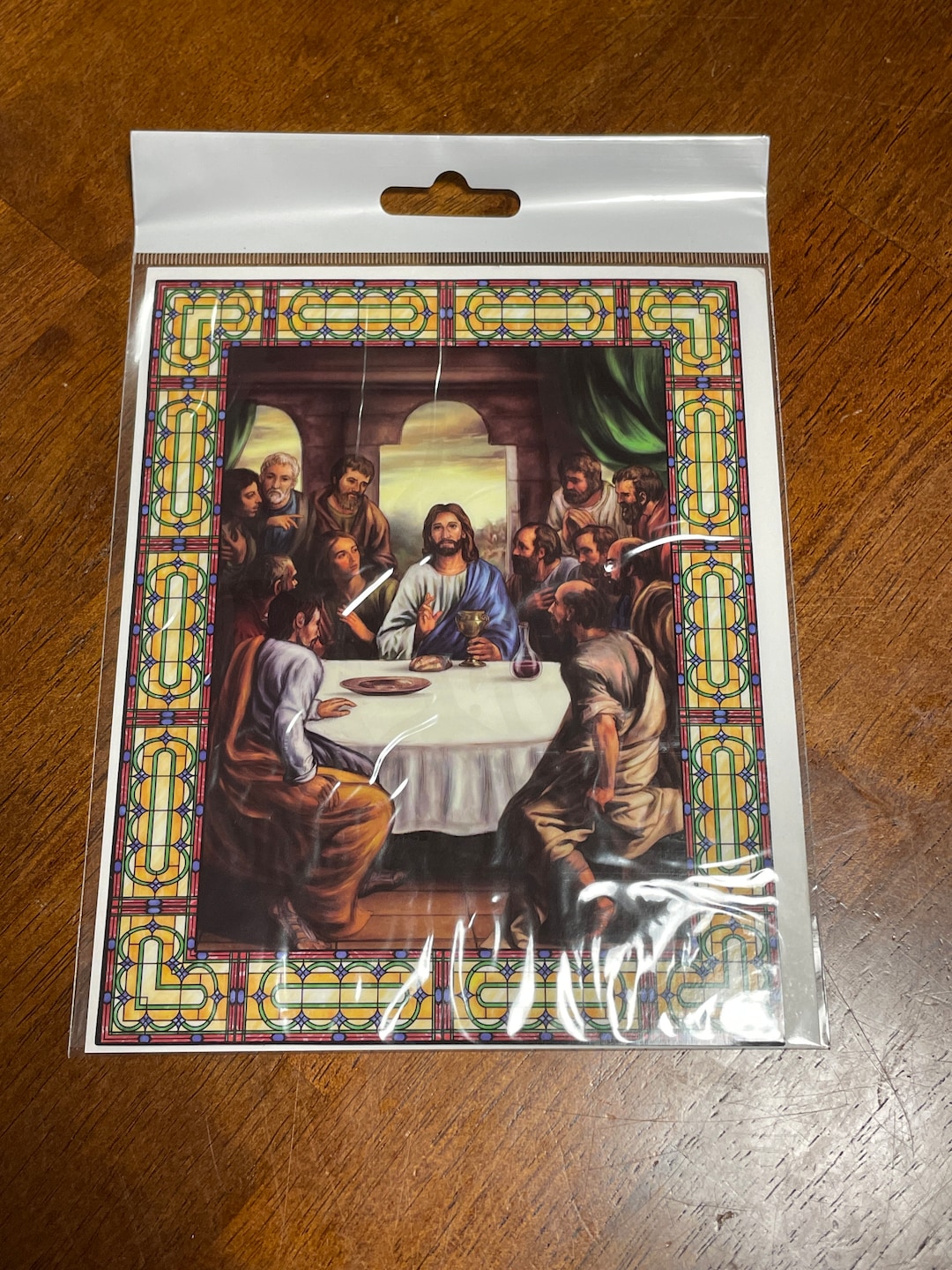 Last Supper Static Sticker Window Decal (5.5 X 7 Inches) - Etsy