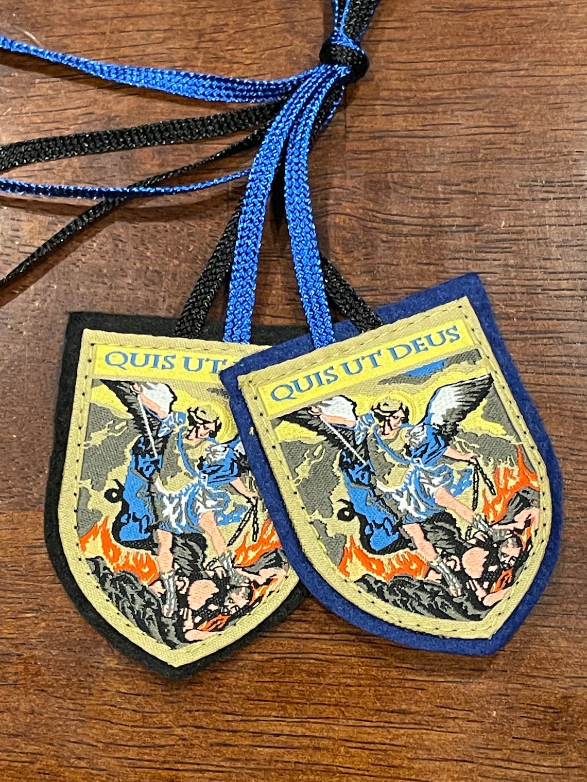 Quis Ut Deus Scapular st. Michael | Etsy