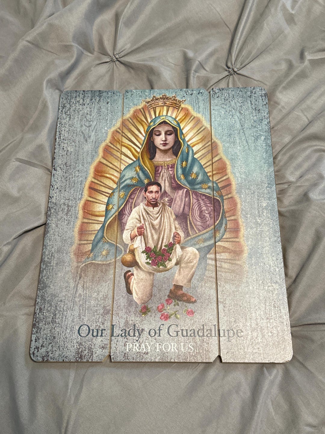 Our Lady of Guadalupe Pallet Sign - 12x15 Inch (brand New) - Etsy