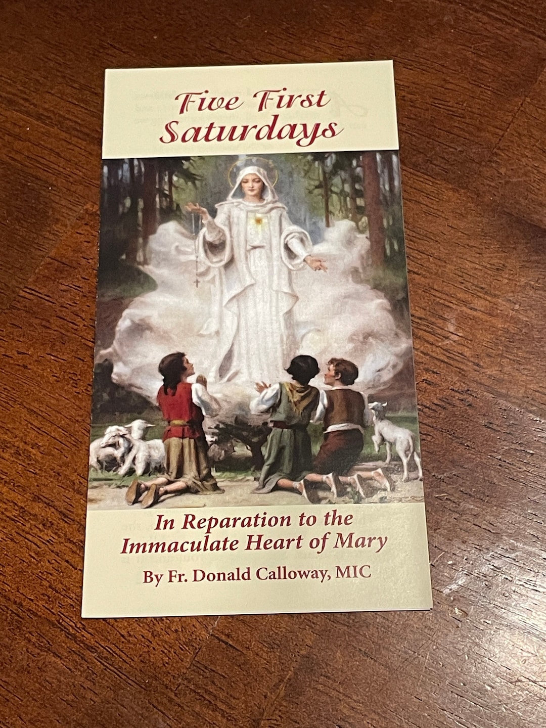 Five First Saturdays Pamphlet - Etsy