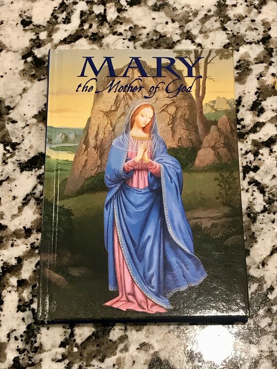 Mary the Mother of God hard Cover - Etsy