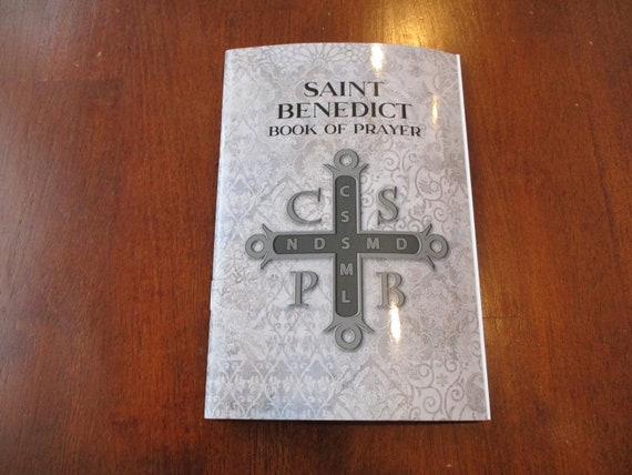 Saint Benedict Prayer Book | Etsy