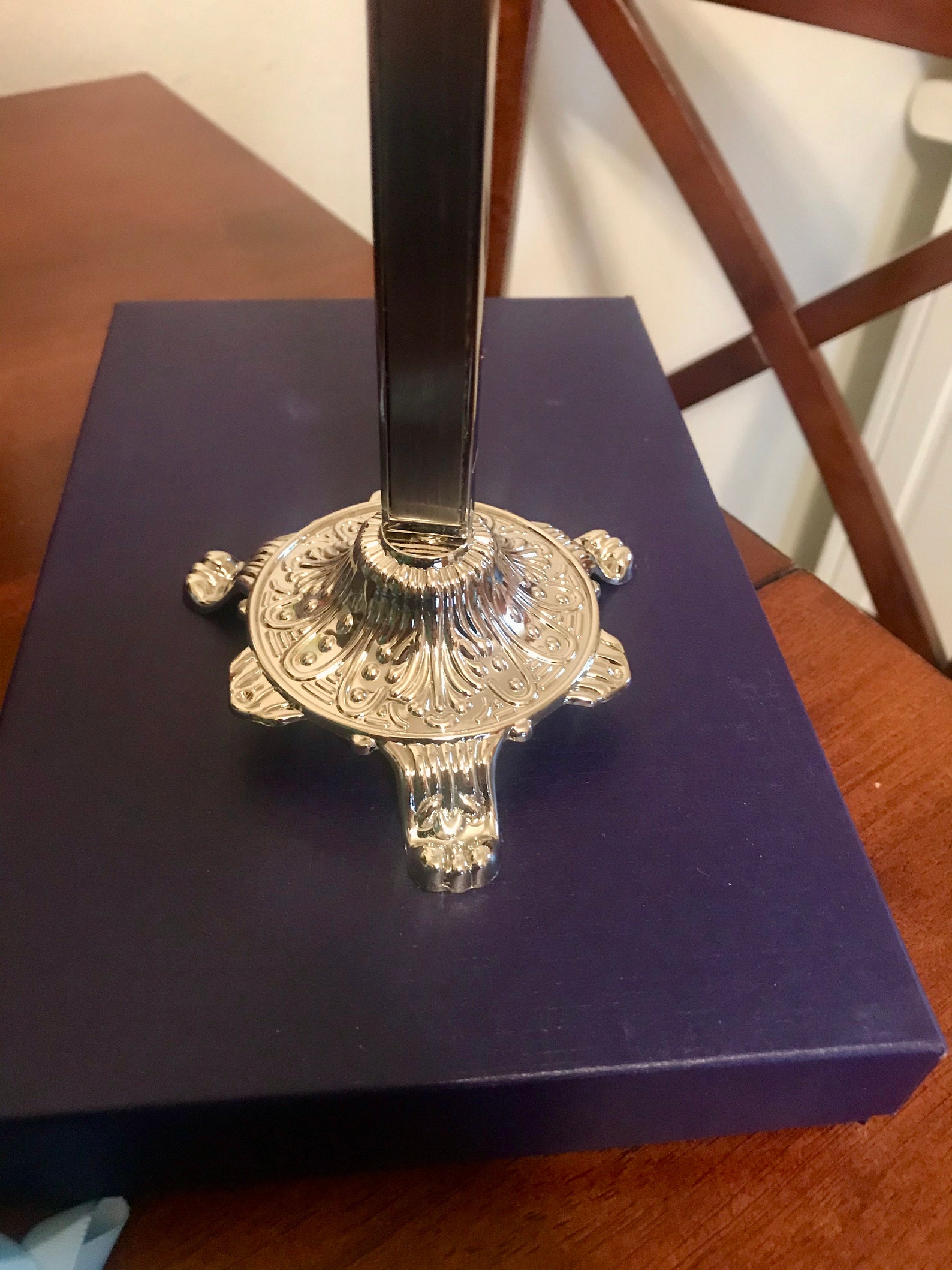 St. Benedict 8 Inch Silver Standing Crucifix Desk Cross - Etsy