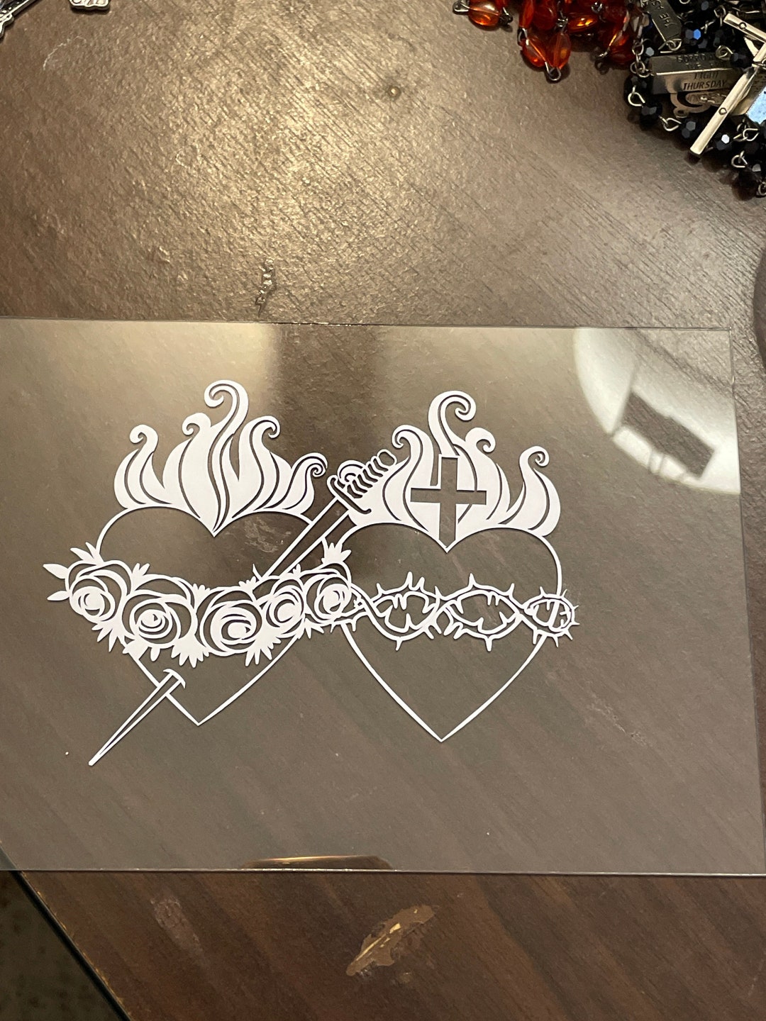 Two Hearts Decal (for Cars) 5 Inches - Etsy