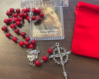 Chaplet of the Most Precious Blood of Jesus Christ Sacred Heart of ...